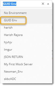 How to generate dynamic GUID in Postman Request?